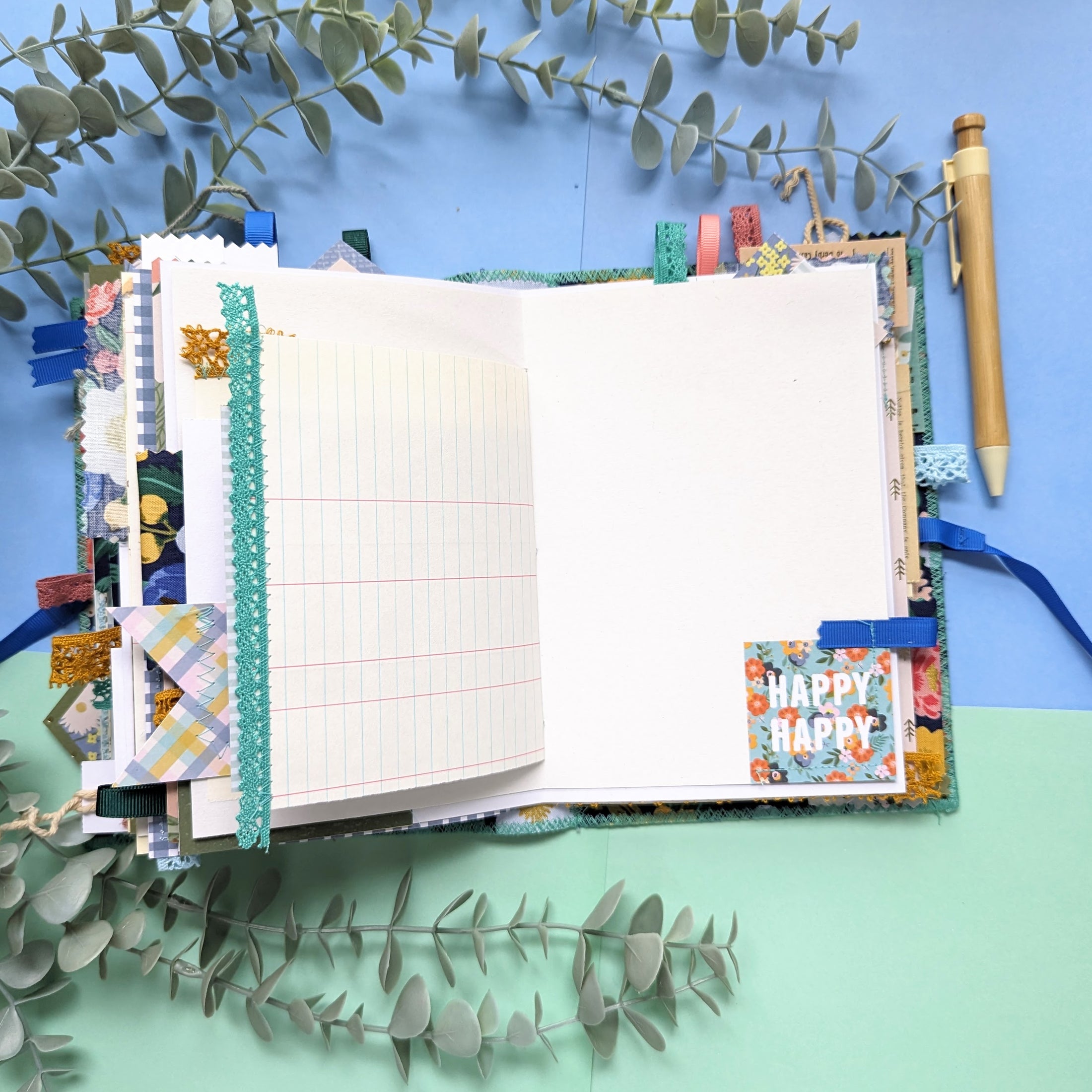 Handmade Soft Cover Journal – Cornflower Lane